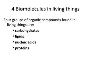 Biomolecules macromolecules | PPT