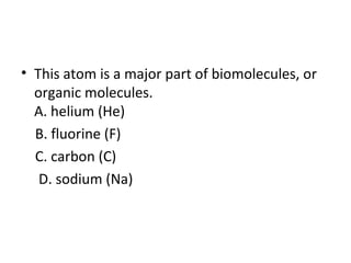 Biomolecules macromolecules | PPT