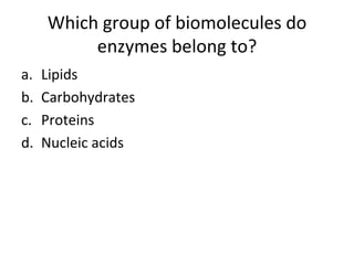 Biomolecules macromolecules | PPT
