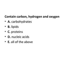Biomolecules macromolecules | PPT