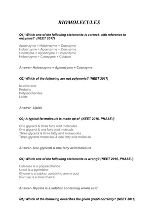 BIOMOLECULES MCQ.docx