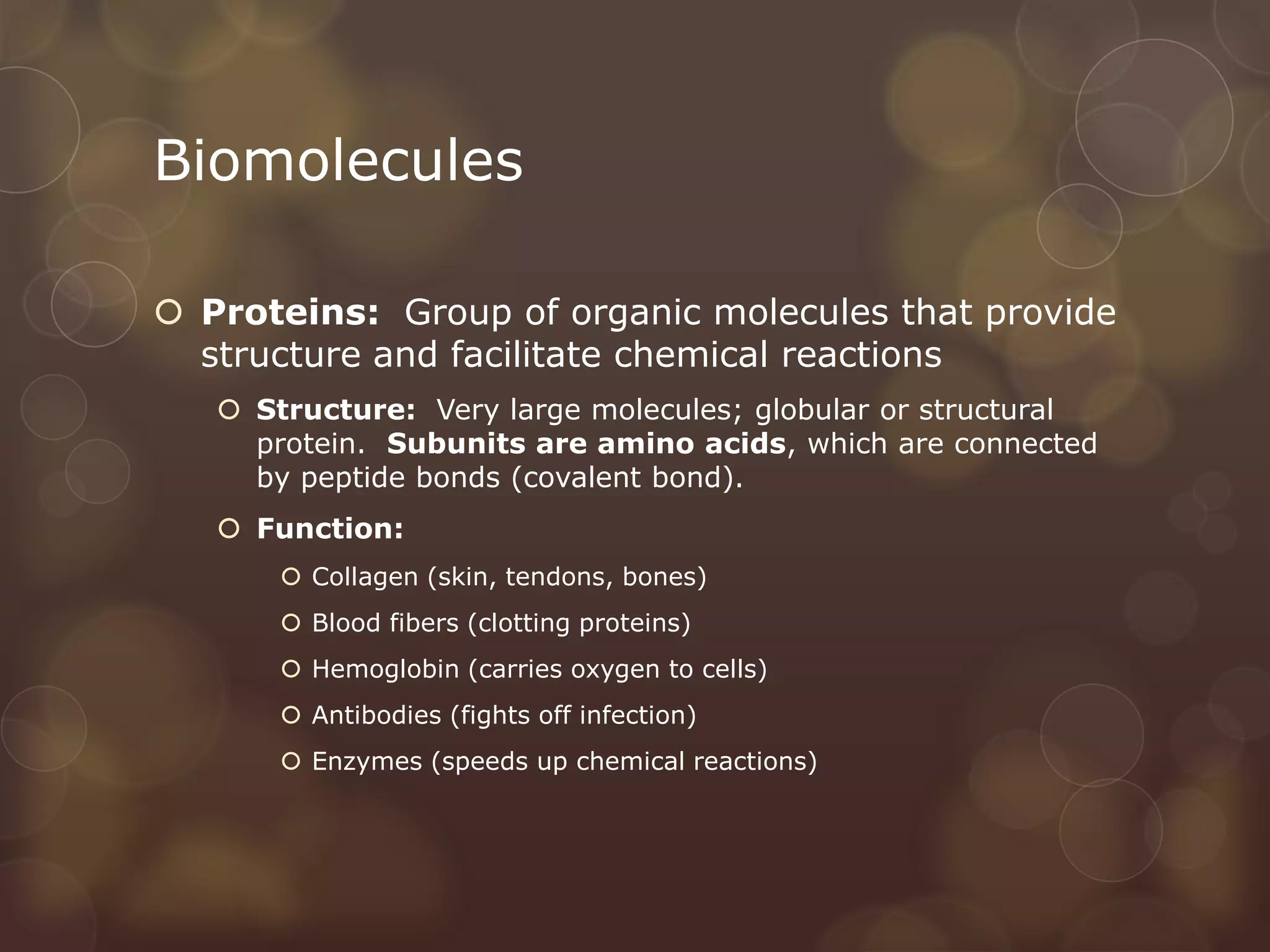 Biomolecules power point 2013.pptx
