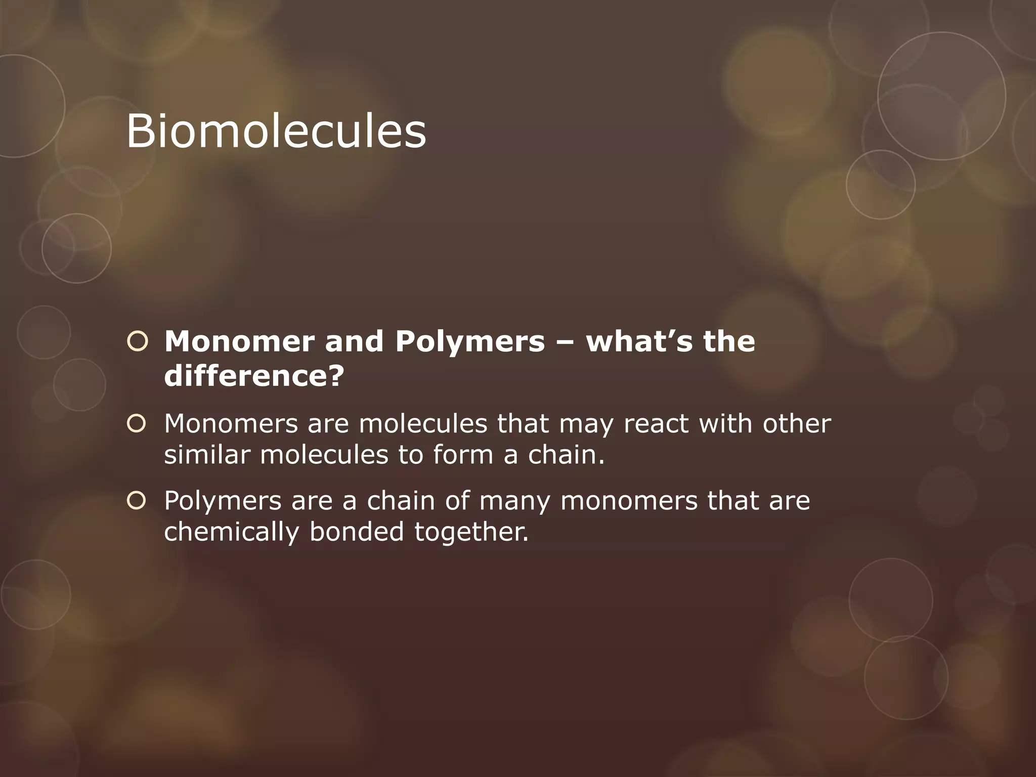Biomolecules power point 2013.pptx
