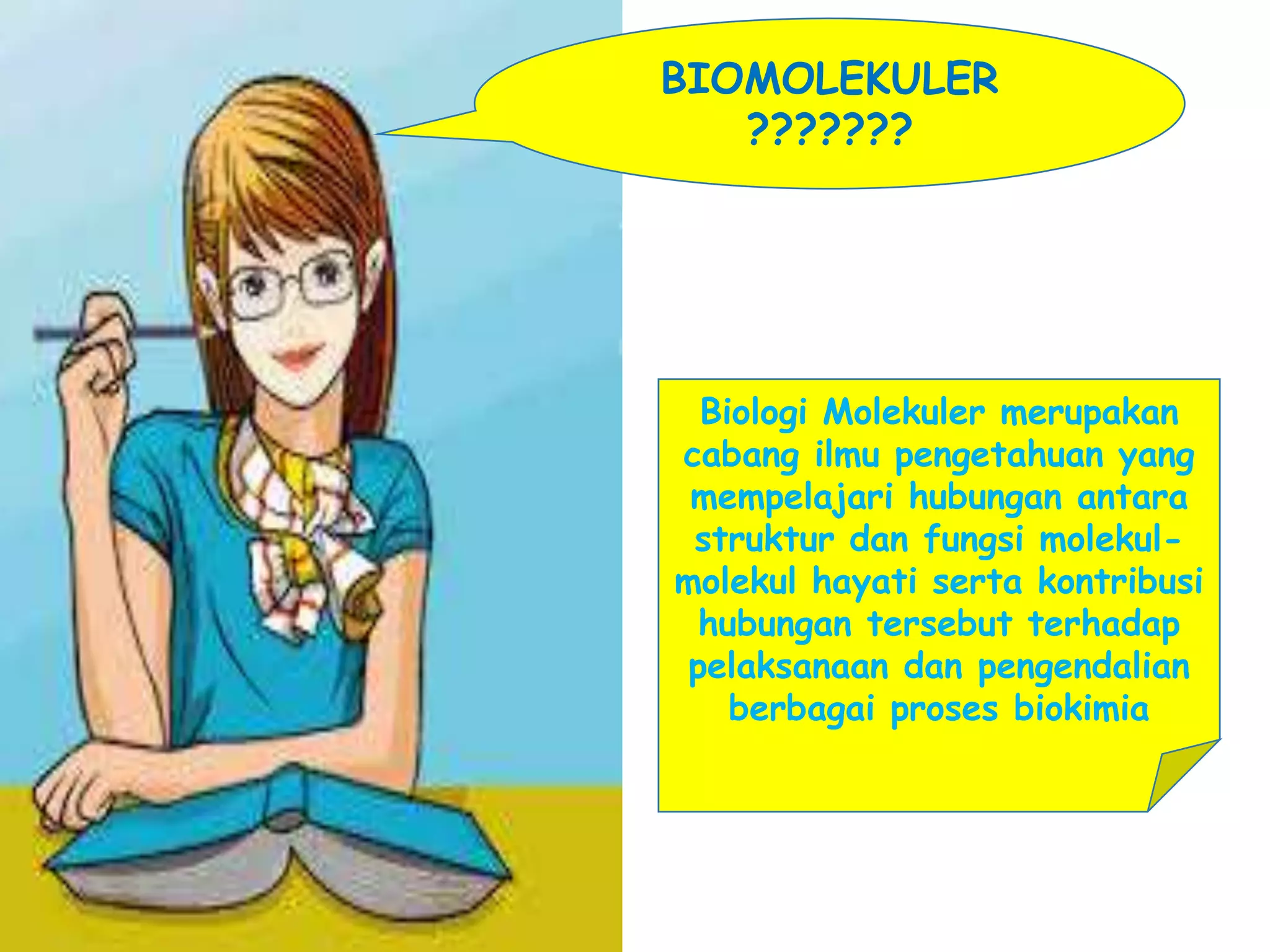 DASAR DASAR BIOMOLEKULER | PPTX