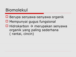Biomolekul ppt | PPT