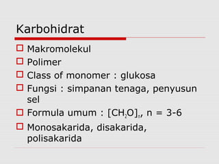 Biomolekul ppt | PPT