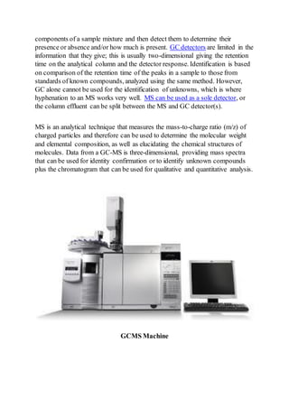 Biomonitoring is the process of measuring the amount of chemicals in ...