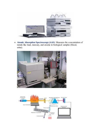 Biomonitoring is the process of measuring the amount of chemicals in ...