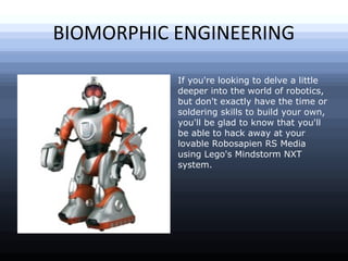 Biomorphic Engineering | ODP