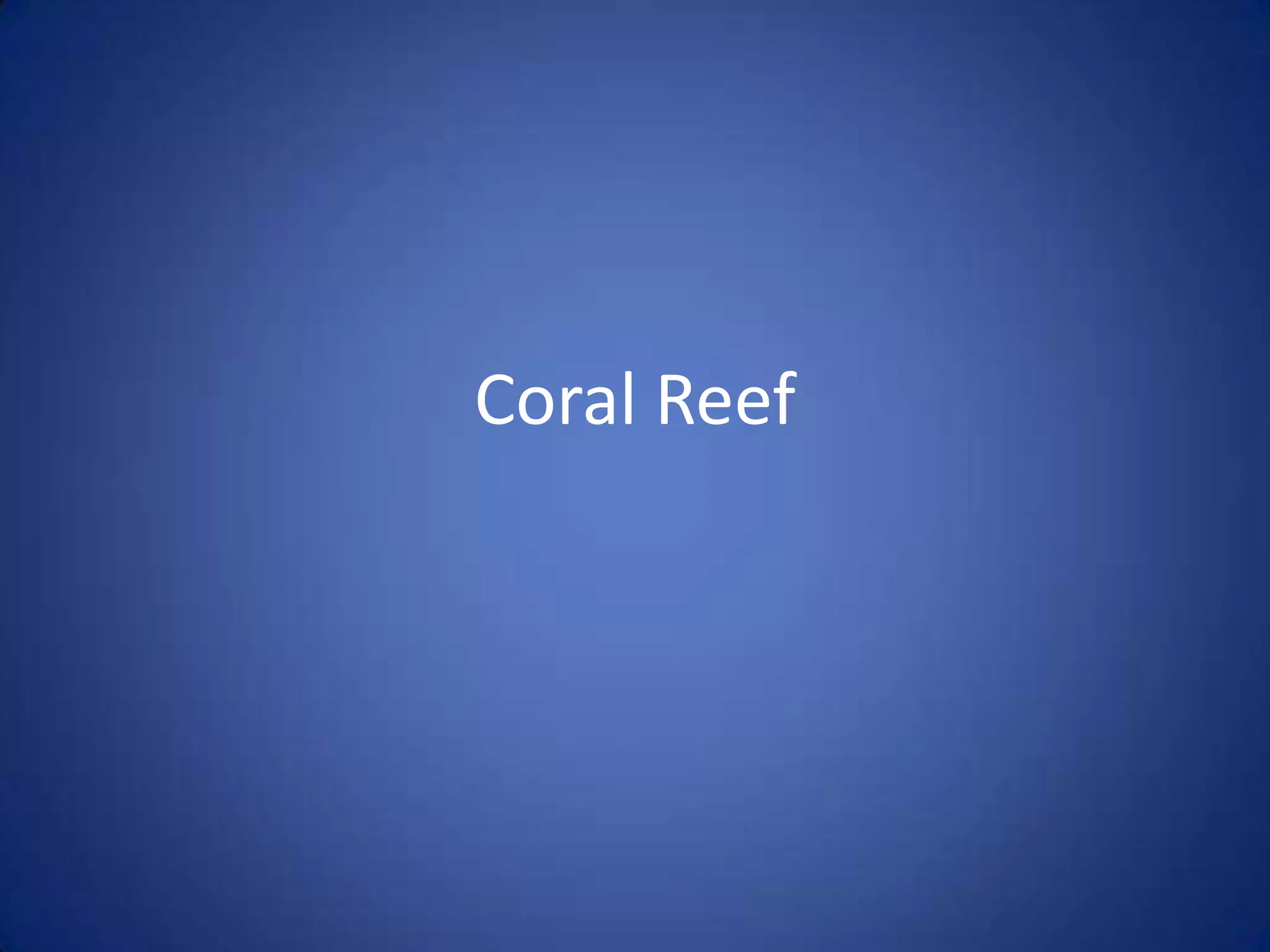 Coral Reef | PPTX