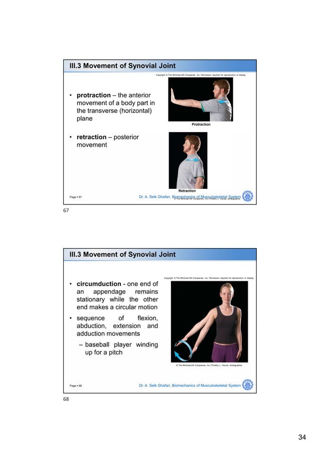 Dr. Ali Selk Ghafari: Biomechanics of Musculoskeletal System ...
