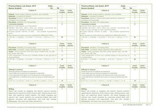 Bio mypac lab photosynthesis eje 12 | DOCX