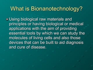 Bio Nanocomposite Material Presentation | PPT