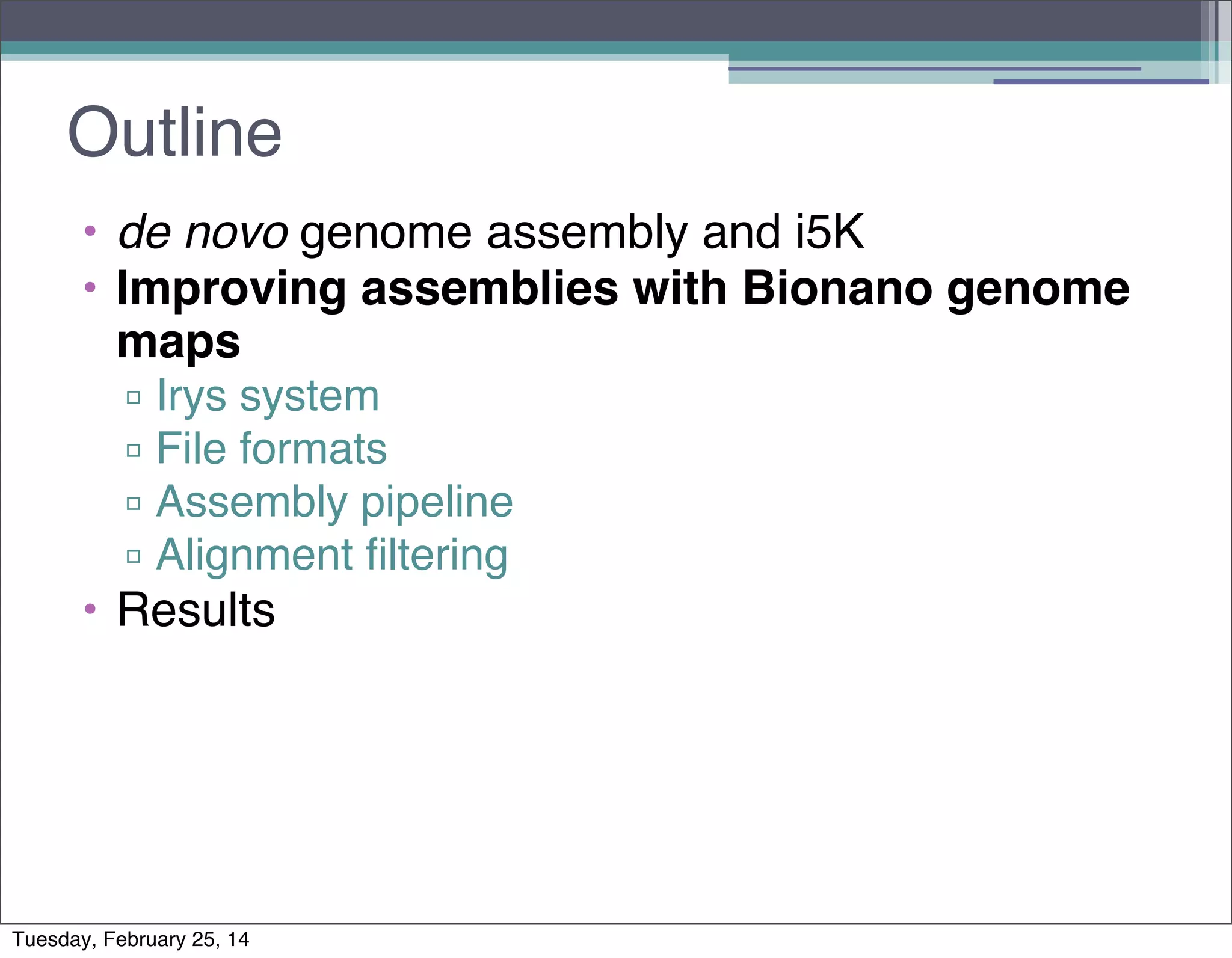 Bionano genome maps_feb2014 | PDF