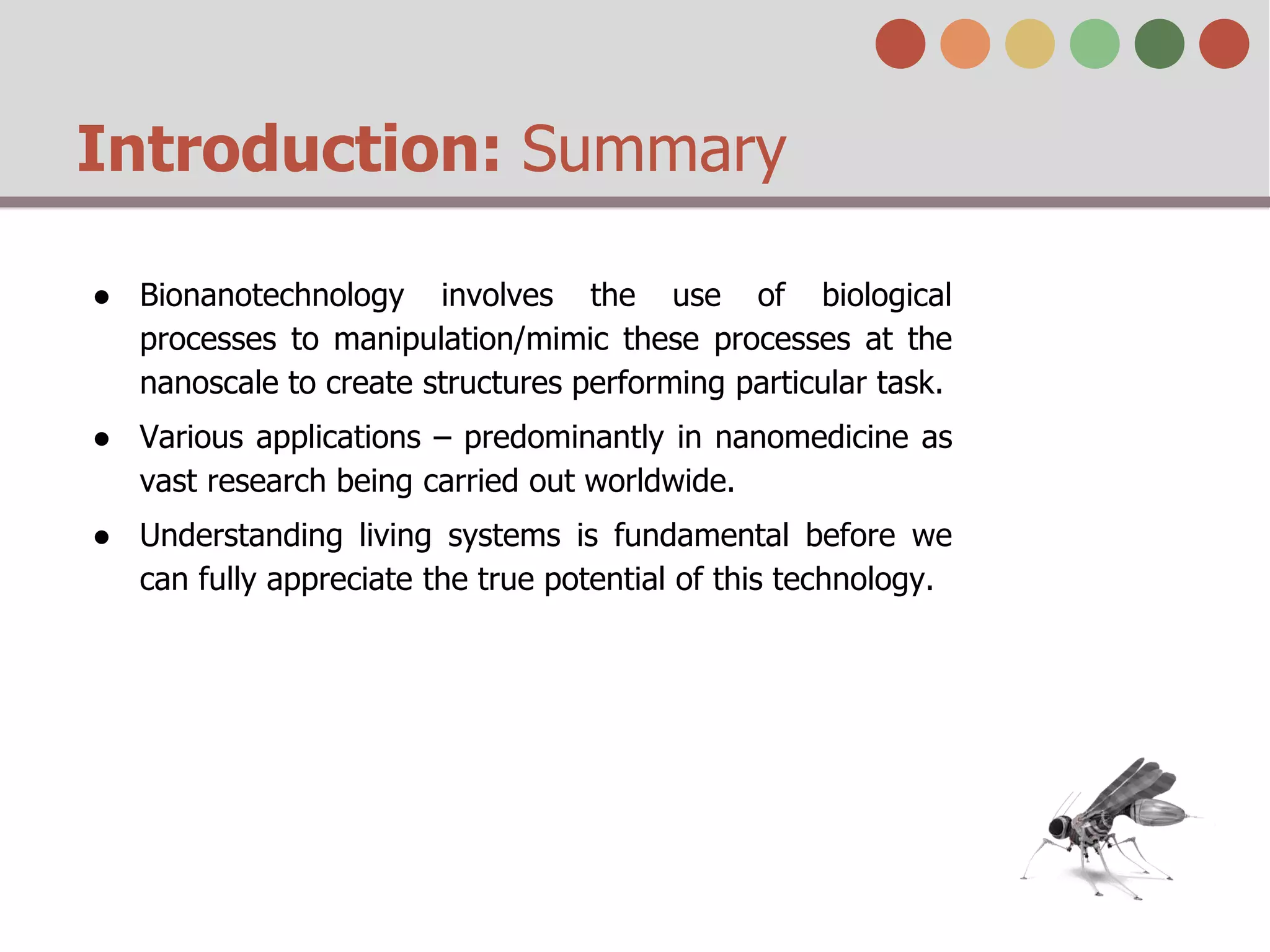 Bionanotechnology | PPTX