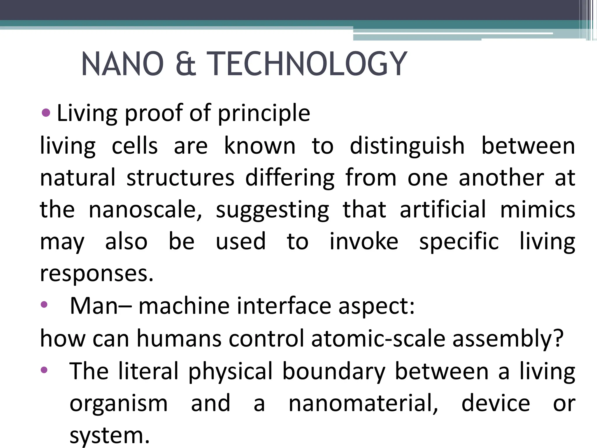 Bionanotechnology , Interface of nanotechnology and biology | PPT