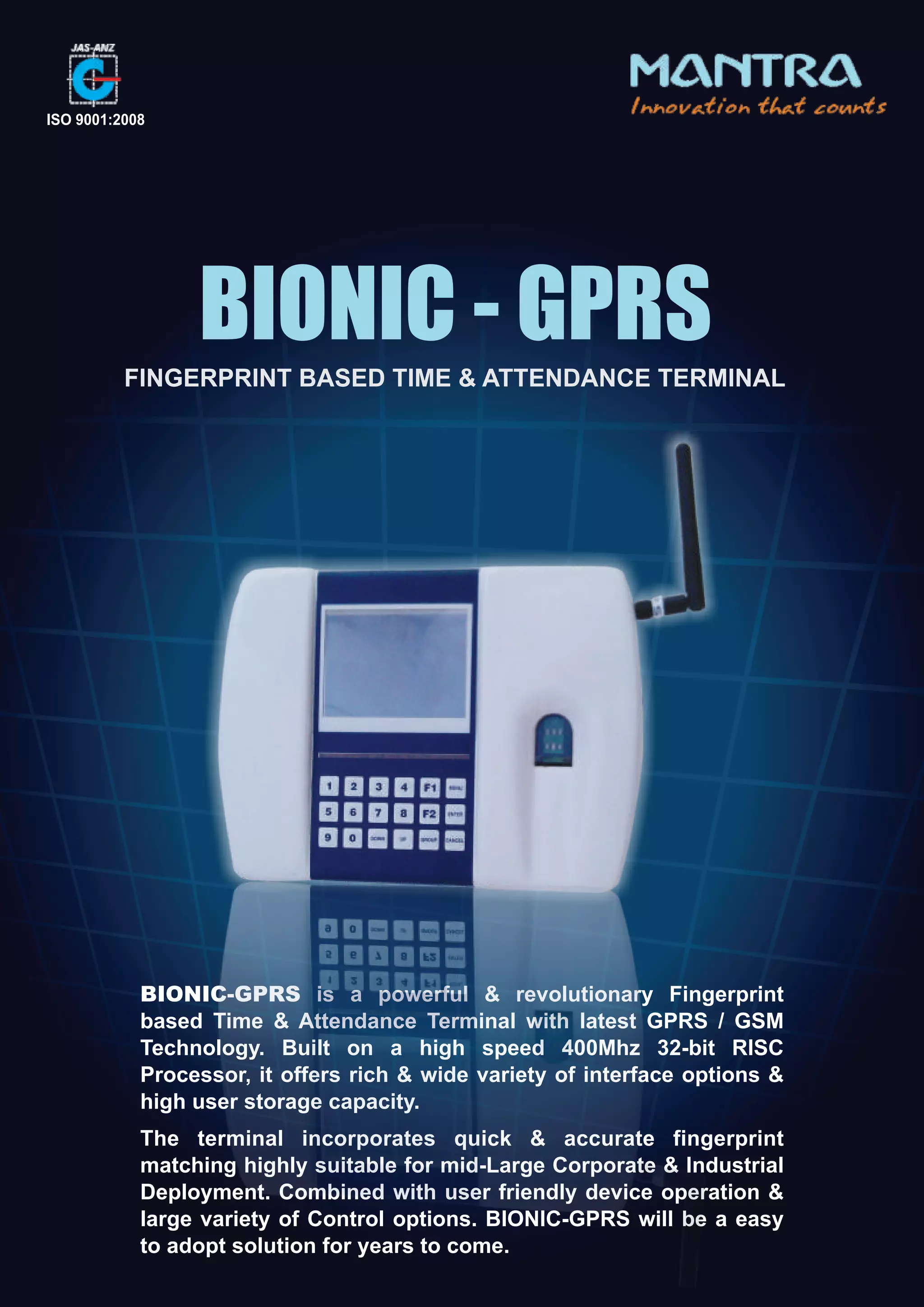 GPRS biometric | PDF