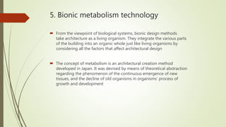 Bionic architecture | PPTX