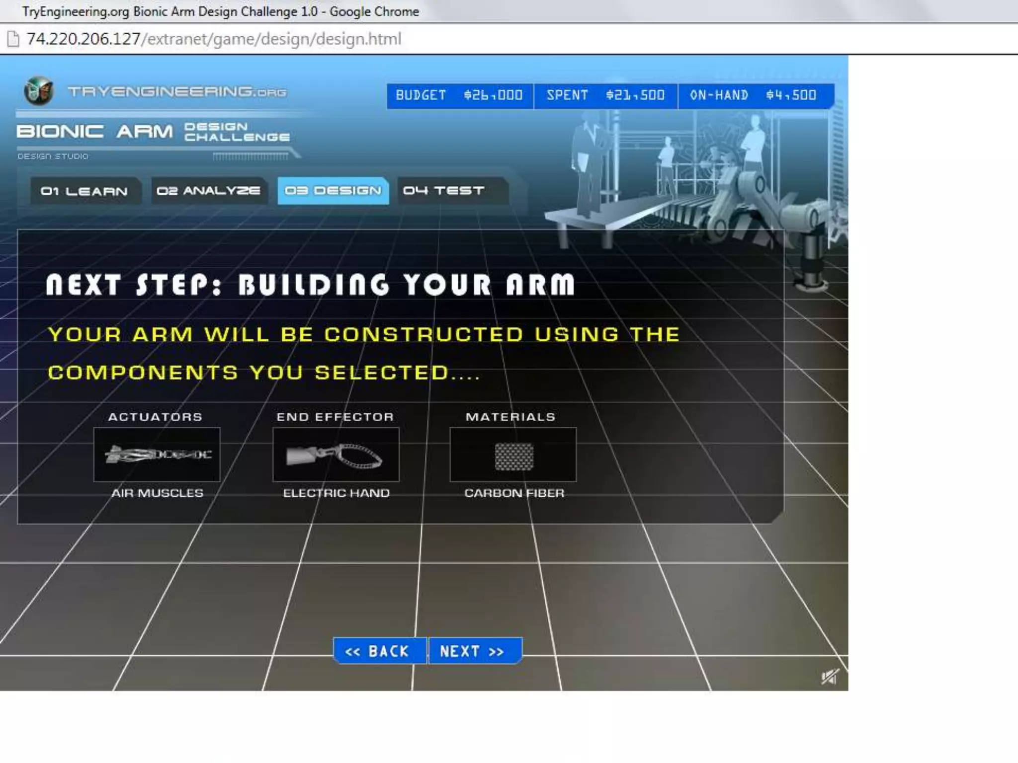 Bionic arm design challenge | PPTX