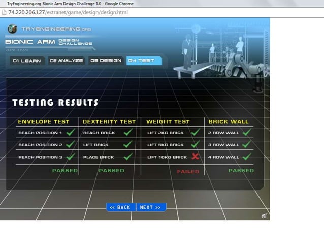 Bionic arm design challenge | PPTX