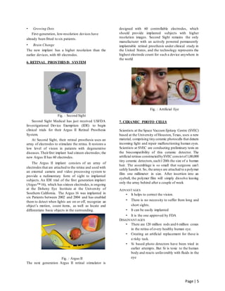 Bionic eye | DOCX