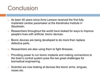 Bionic Eye | PPTX