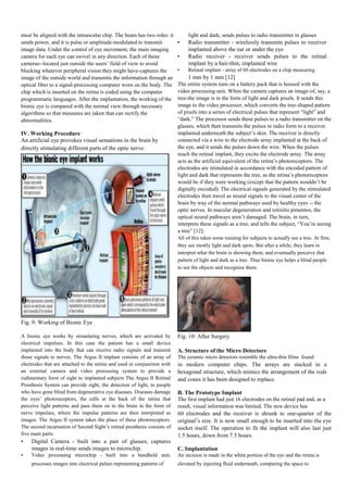 Bionic eye hard copy | PDF