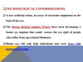 Bionic Eye | PPT