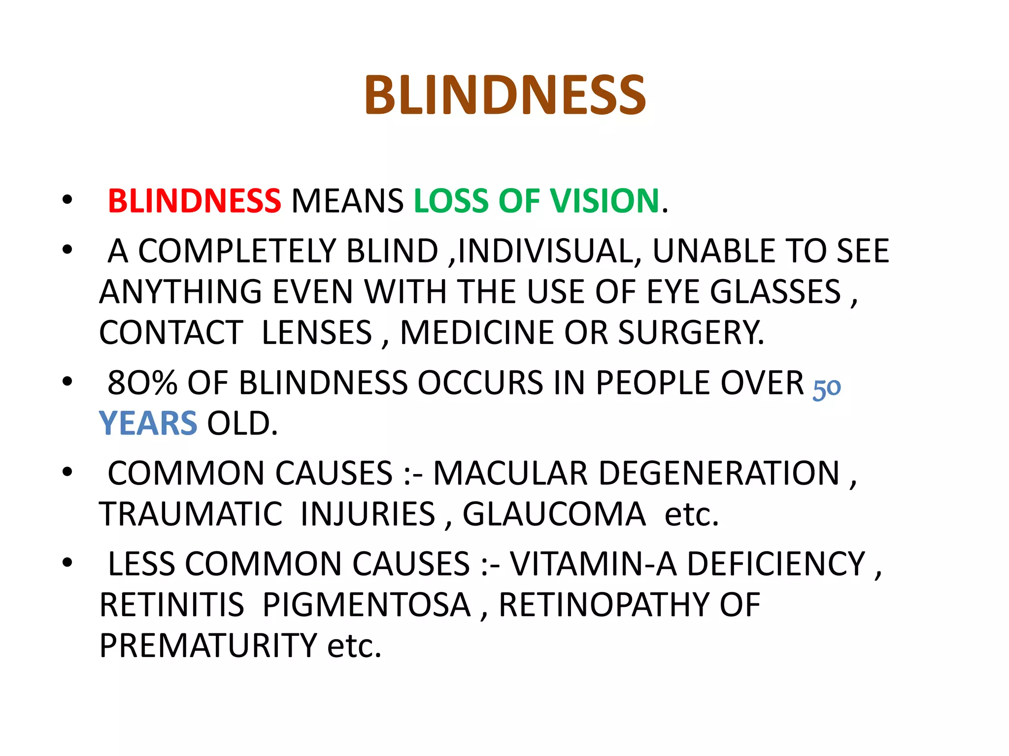 Bionic eye glass | PPT