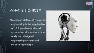 THE TOUCH OF BIONICS IN HUMANS | PDF