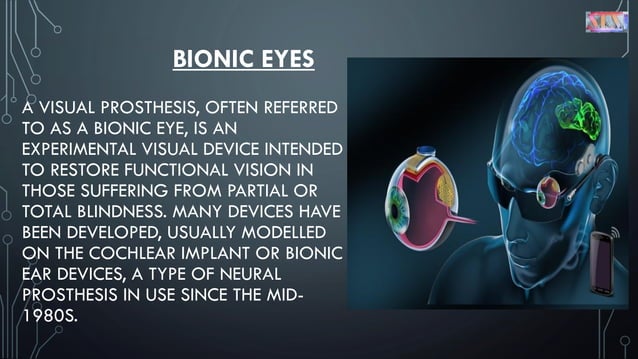 THE TOUCH OF BIONICS IN HUMANS | PPT
