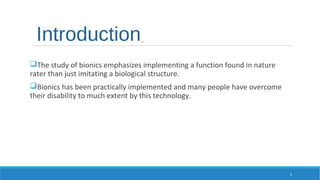 Bionics | PPT