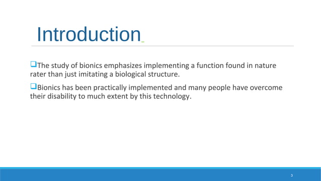 Bionics | PPT