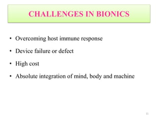 Bionics | PPTX
