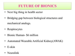 Bionics | PPTX