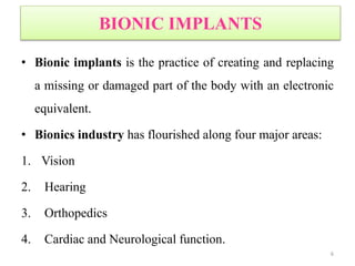 Bionics | PPTX