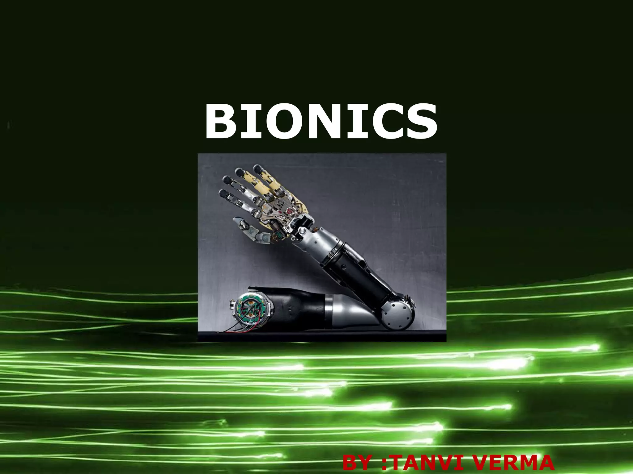 Bionics ppt | PPT