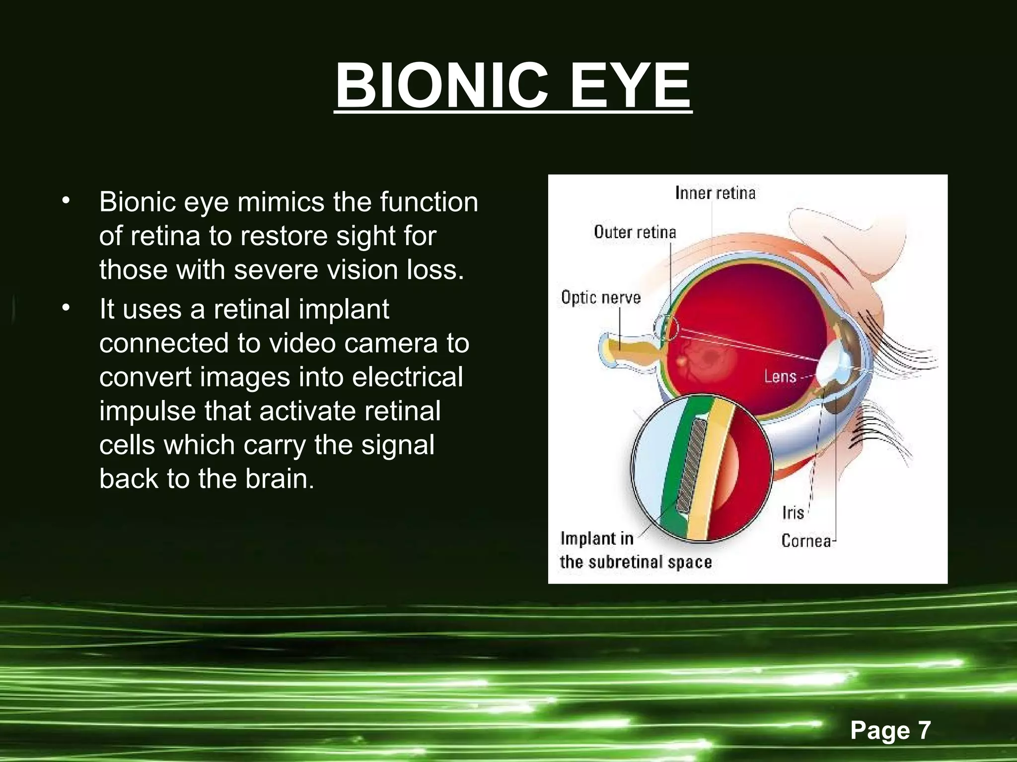 Bionics ppt | PPT