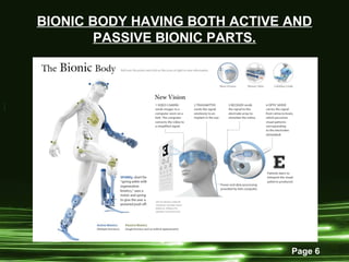 Bionics ppt | PPT