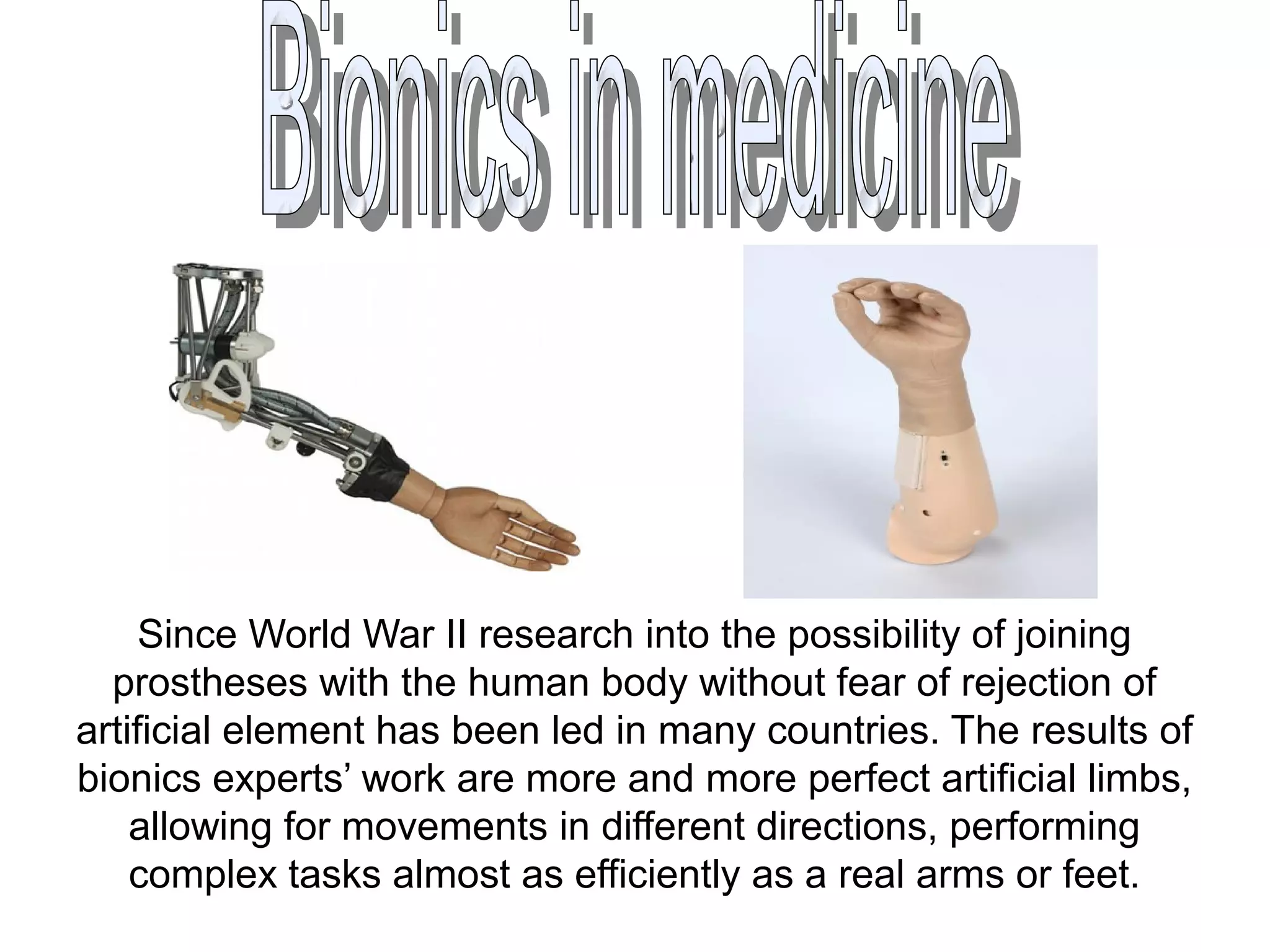 Bionics | PPT