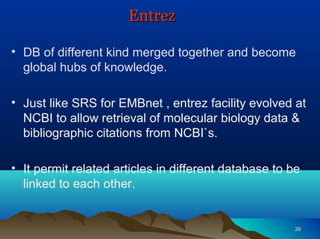 An Introduction to "Bioinformatics & Internet" | PPT