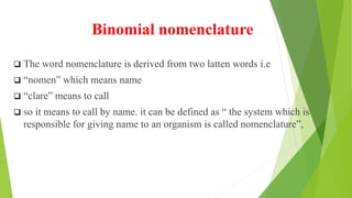 Decoding Lifes Names: What is Binomial Nomenclature