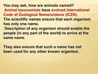 11th -Bionomial nomenclature ncert | PPTX