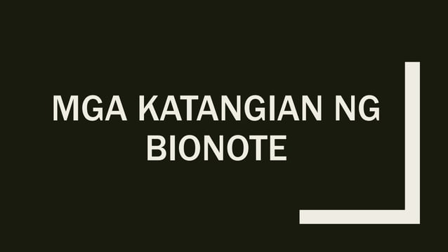 BIONOTE.pptx