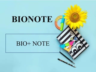 BIONOTE.pptx