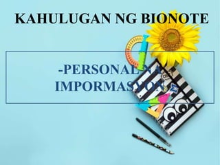 BIONOTE.pptx