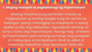 Presentasyon tungkol sa Bionote para sa aming Piling Larang | PDF