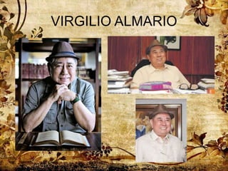 Bionote nina bienvenido lumbera at virgilio almario | PPTX