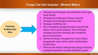 Bio nutrisi pangan, bagian dari materi biologi umum | PDF