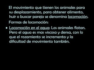 Los Receptores sinapsis neuromuscular y Locomoción animal | PPT
